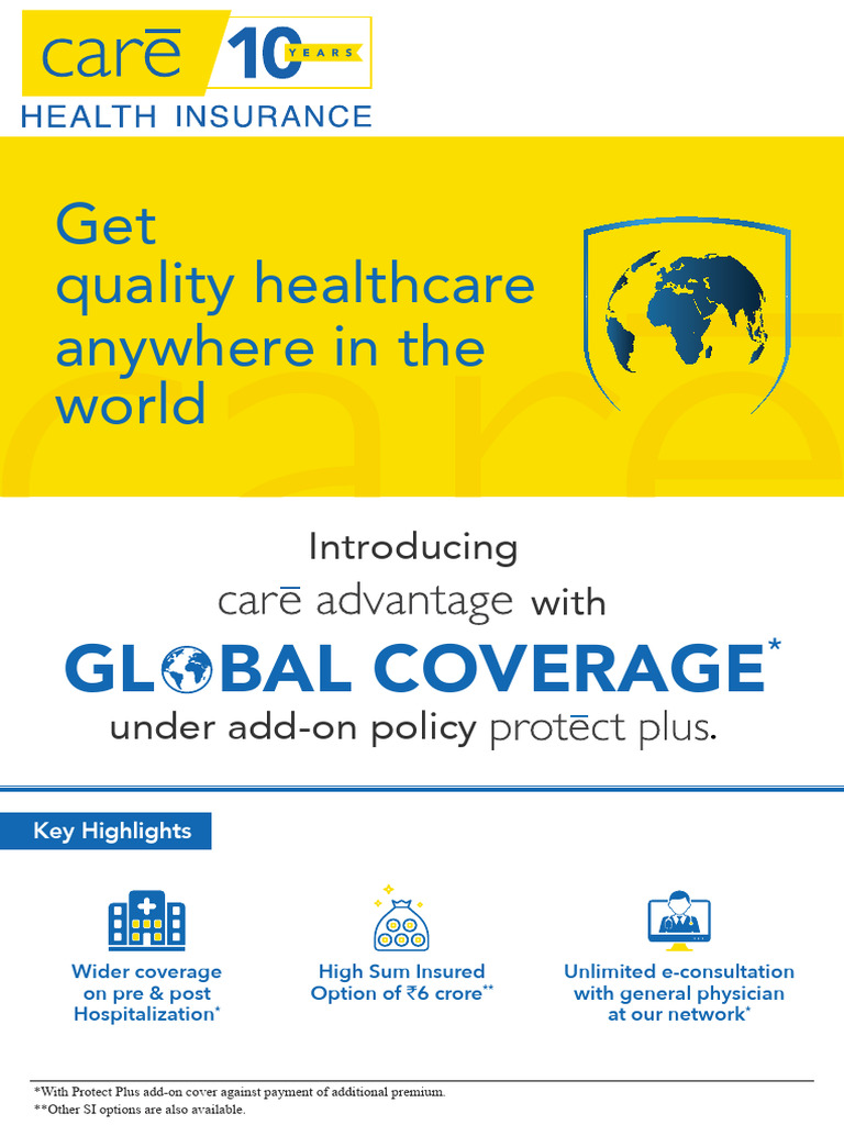 Care Advantage Health Insurance Overview | PDF | Insurance | Hospital