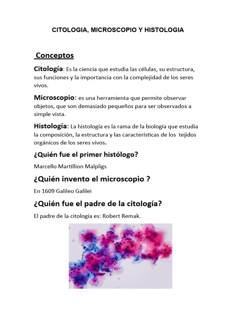 Citologia 2.1 | PDF