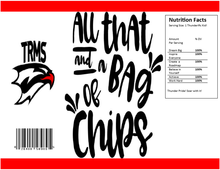 Chip Bag Template | PDF