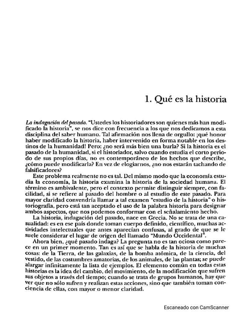 Lectura Historia | PDF