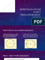 Pengertian dan Rumus Tembereng Lingkaran | PDF | Sains & Matematika