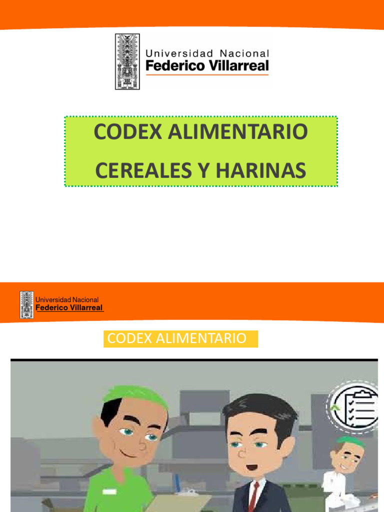 Clase 3. CODEX ALIMENTARIO Cereales | PDF | Trigo | Alimentos
