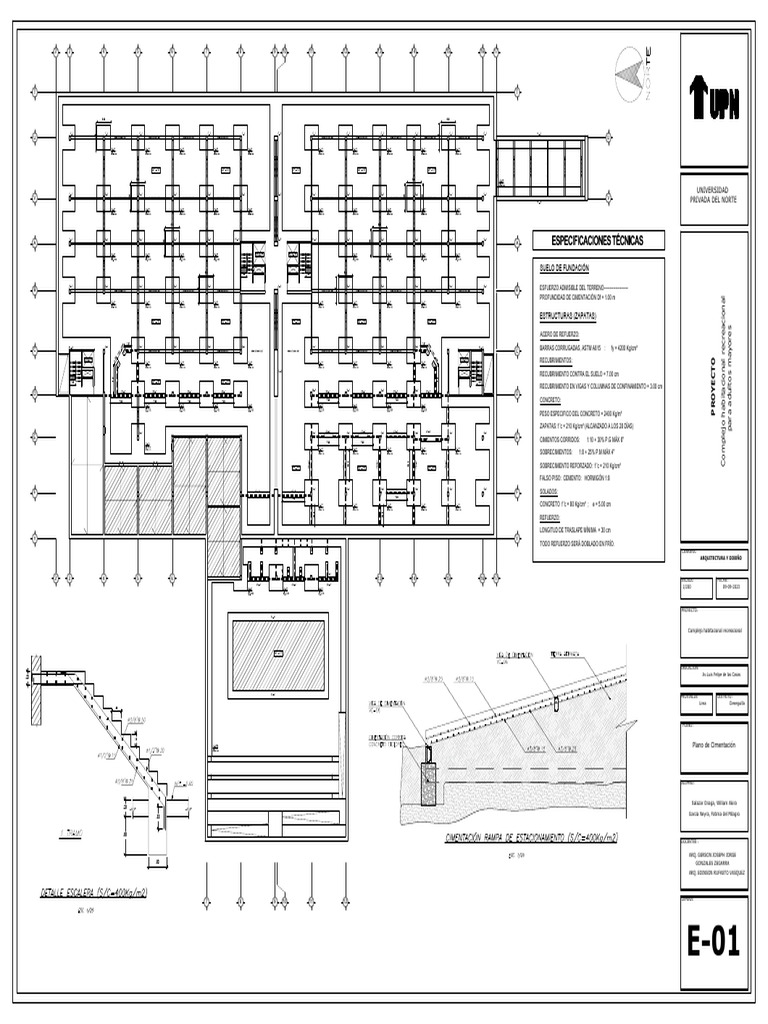 E-01 - Modificado | PDF | Fundación (Ingeniería) | edificio