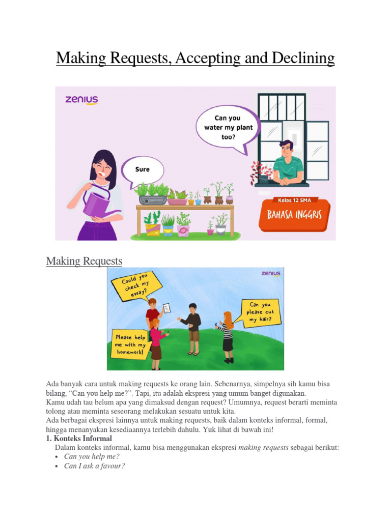 Making Requests | PDF