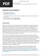 Ficha SOAP: Avaliação do Pé Diabético | PDF
