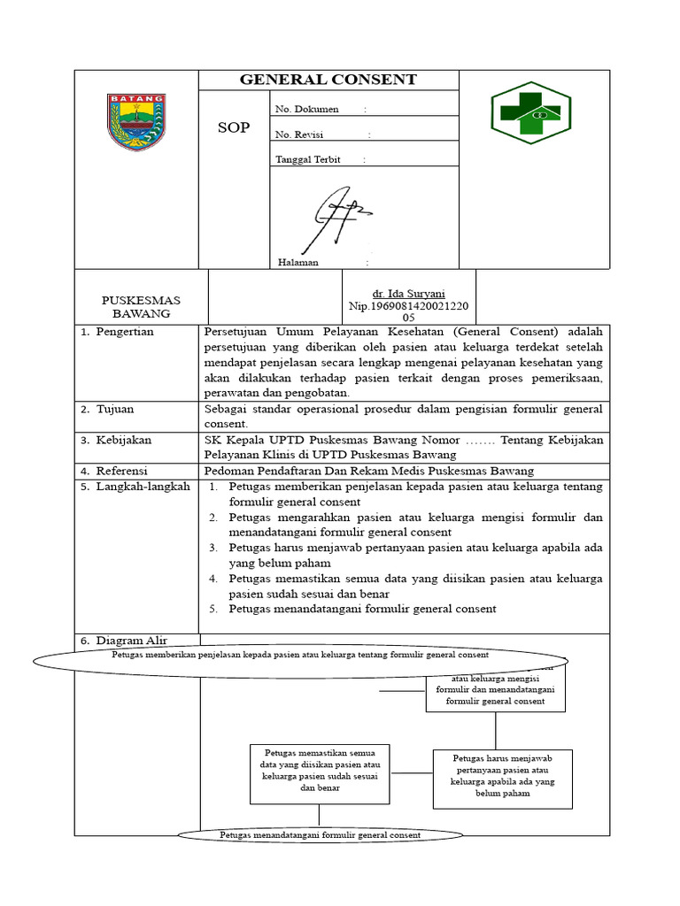Sop General Consent | PDF