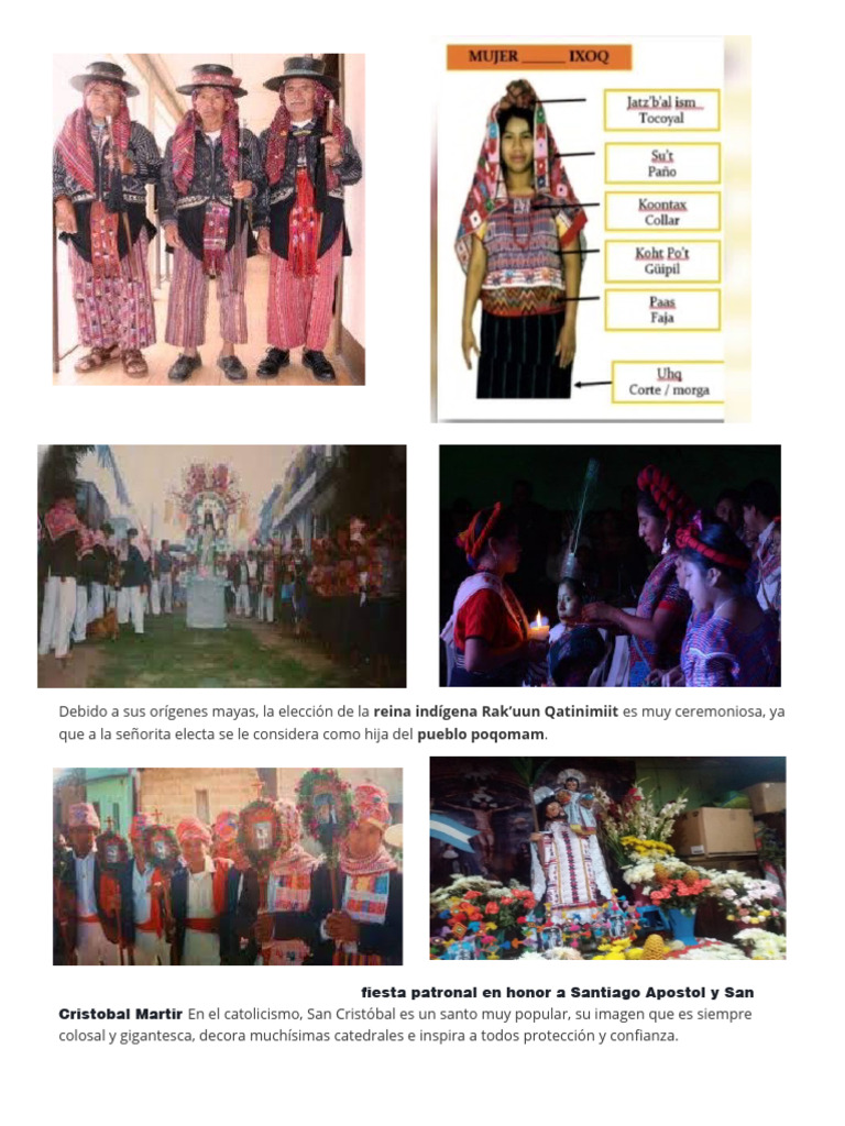 Debido a Sus Orígenes Mayas Poqoman | PDF | Mesoamérica | Pueblos mayas