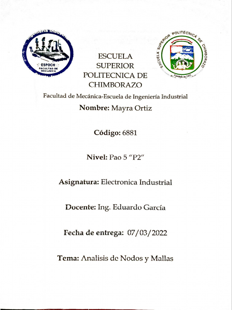 Analisis Nodos y Mallas | PDF