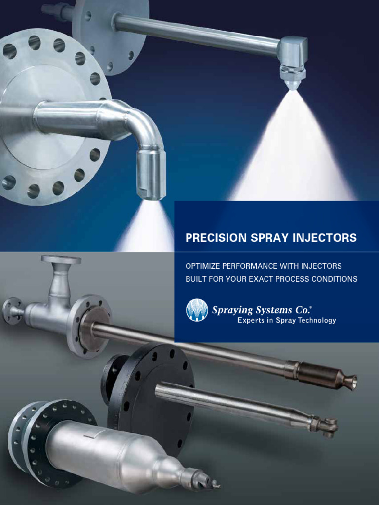 B579C Precision Spray Injectors | PDF | Applied And Interdisciplinary ...