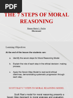 The 7 - Step Moral Reasoning | PDF | Reason | Virtue