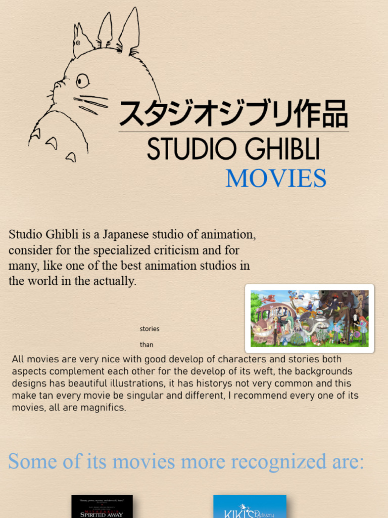 Studio Ghibli | PDF