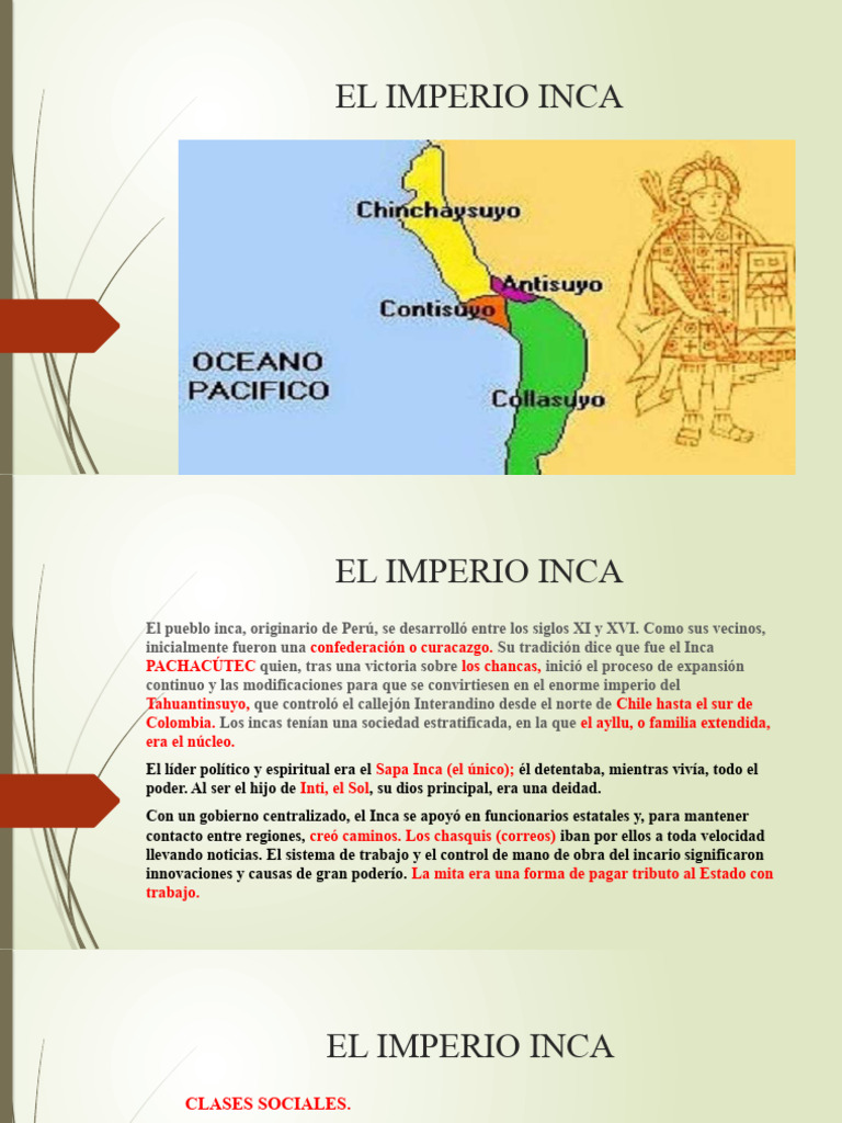 Clase Virtual Noveno Los Incas | PDF | Imperio Inca | Perú
