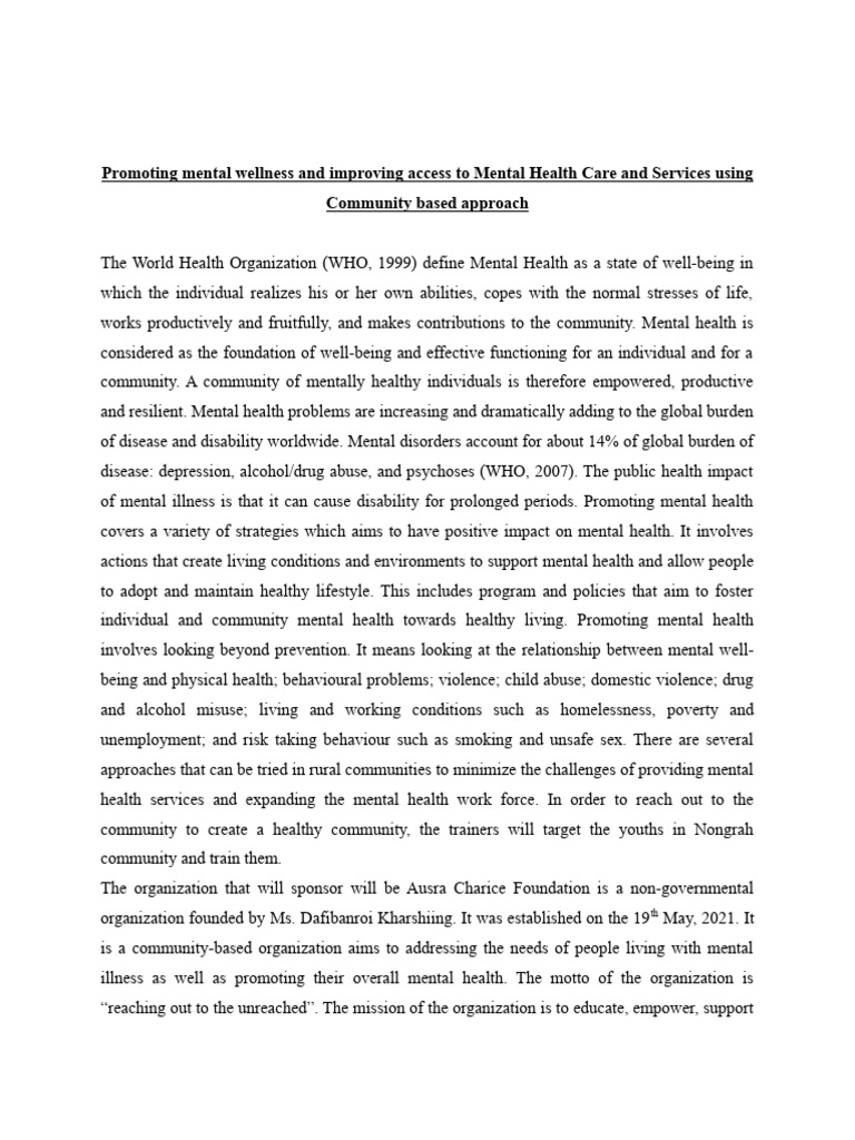 Training Draft | PDF | Mental Health | Substance Abuse