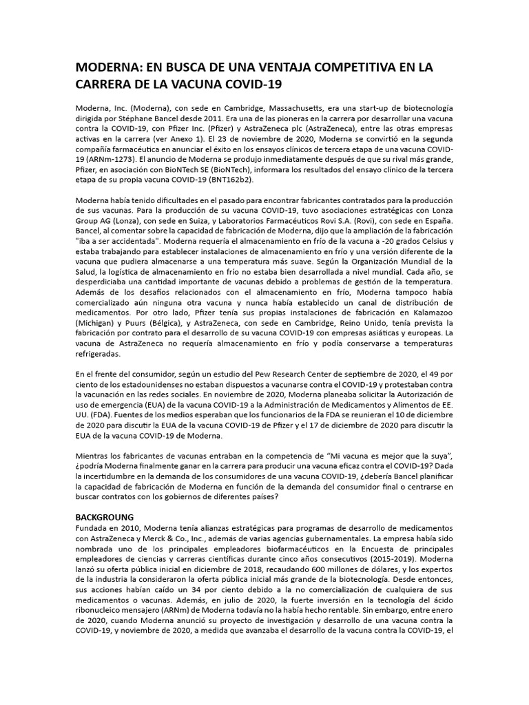 Caso PC 4 | PDF | Astra Zeneca | Virus