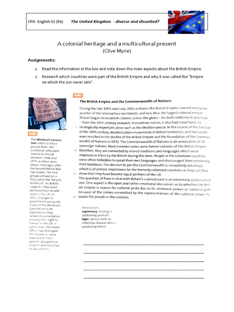 A Colonial Heritage and A Multicultural Present | PDF