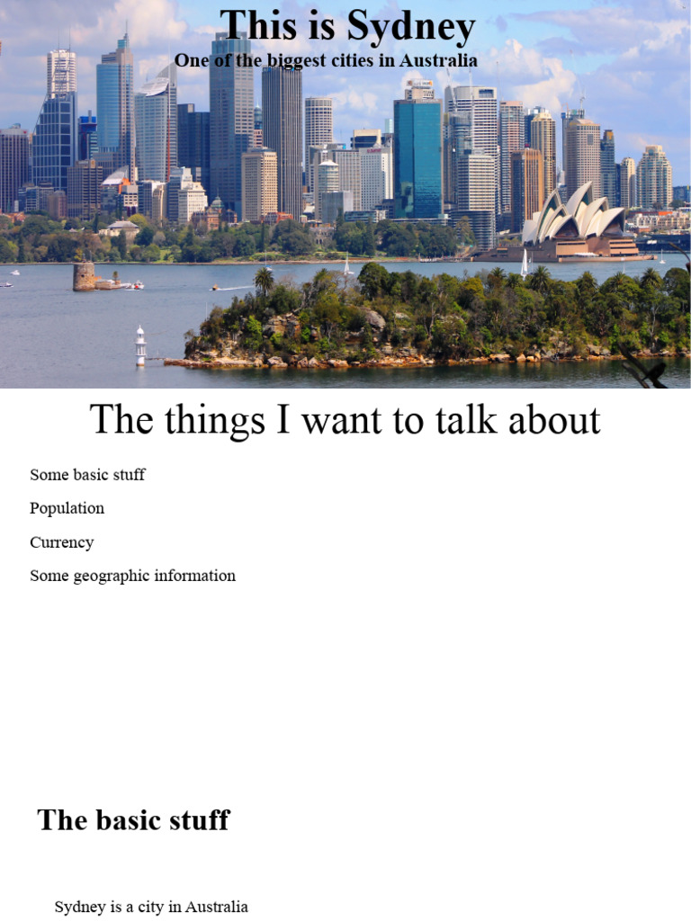 Präsentation Sydney | PDF