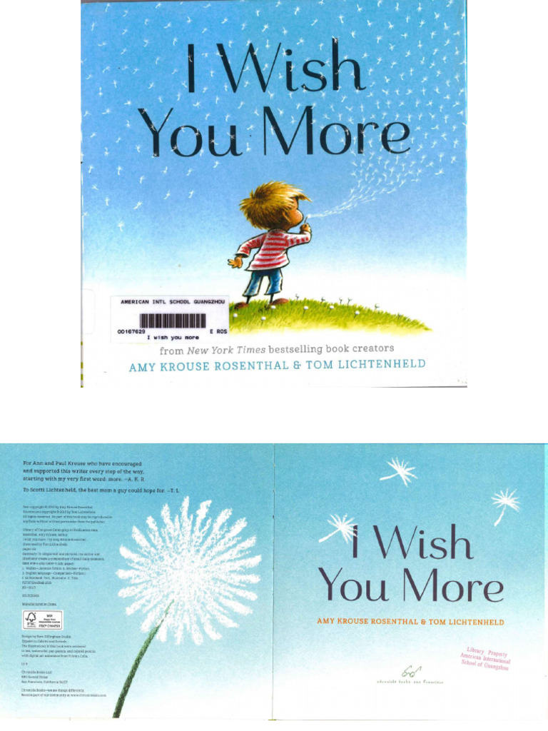 I Wish You More | PDF