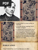 Capitan Tiago in Noli Me Tangere | PDF | Novels Based On Actual Events ...