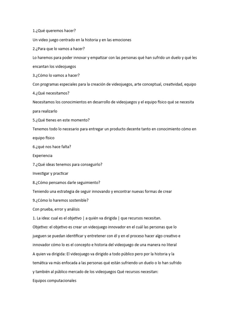 Act5 | PDF | Videojuegos | Animación