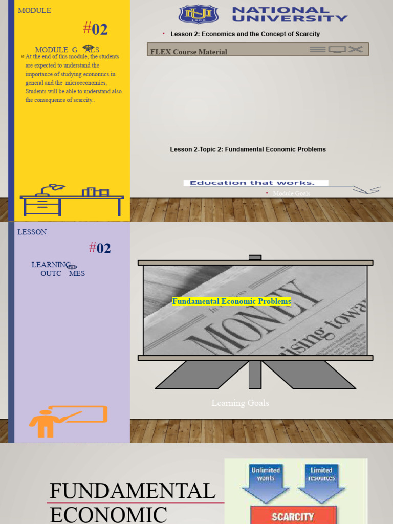 Lesson 2 - Topic 3 Fundamental Economic Problems (Managerial Economics ...