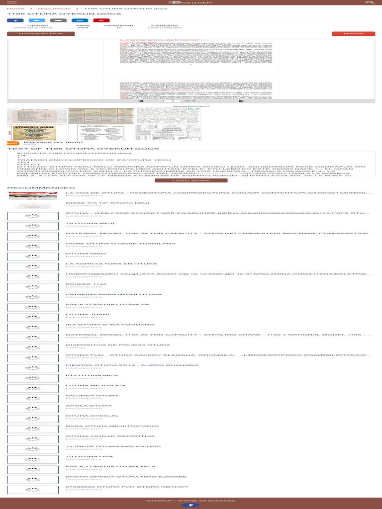 (PDF) 1195 OTURA OYEKUN - Docx - DOKUMEN - TIPS | PDF | Creencia religiosa y doctrina