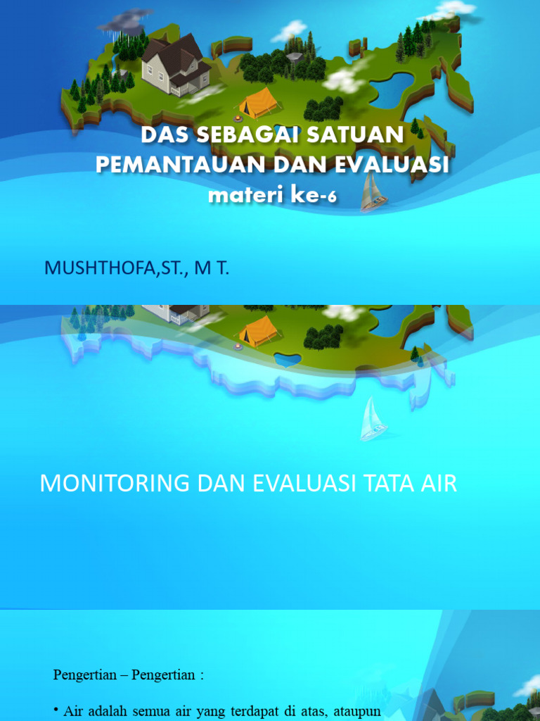 REK. SDA MATERI KE 6 DAS Sebagai Sat. Pemantauan Dan Evaluasi | PDF