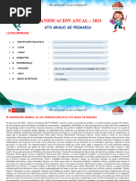 6° Grado - Planificación Curricular Anual 2024 | PDF | Plan de estudios | Aprendizaje