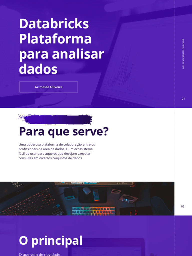 Databricks Plataforma de Dados | PDF | Dados | Tecnologia da Informação