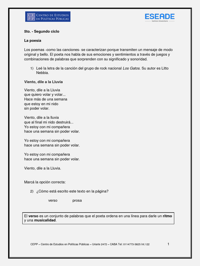 La-poesía_Ejercicio-1 | PDF