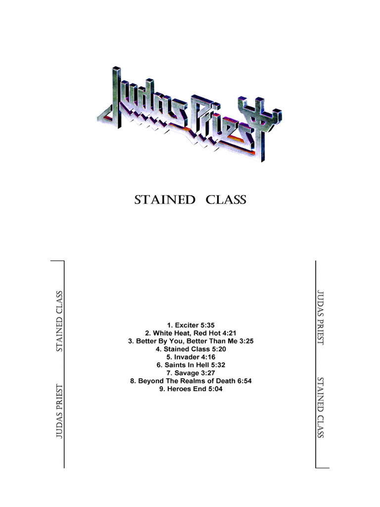 Judas Priest - Stained Class | PDF