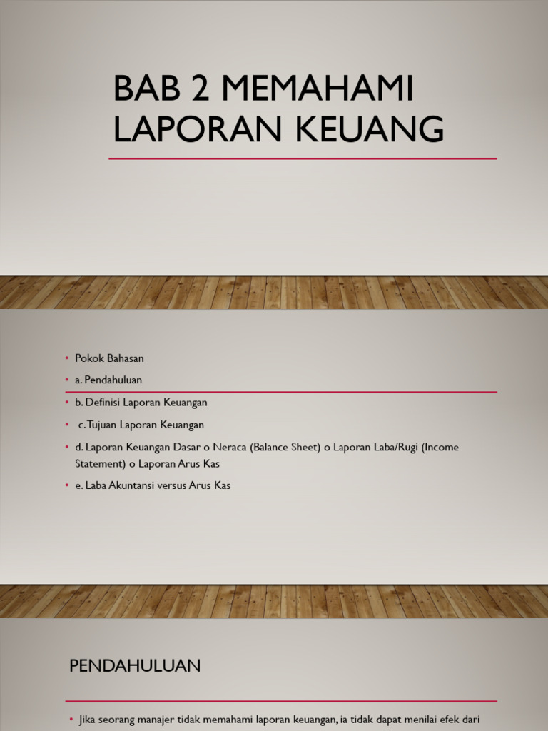 Manajemen Keuangan Bab 2 | PDF