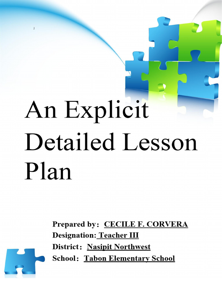 DETAILED EXPLICIT LP Final | PDF | News | Learning