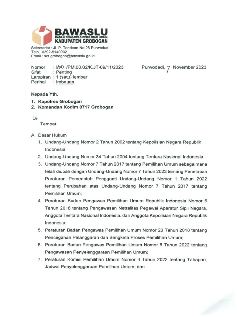 Netralitas TNI - Polri | PDF