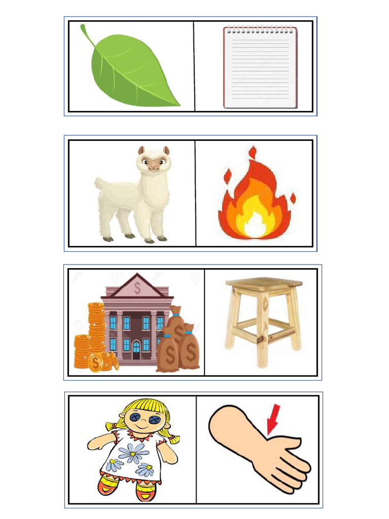 Homónimos - Imágenes | PDF