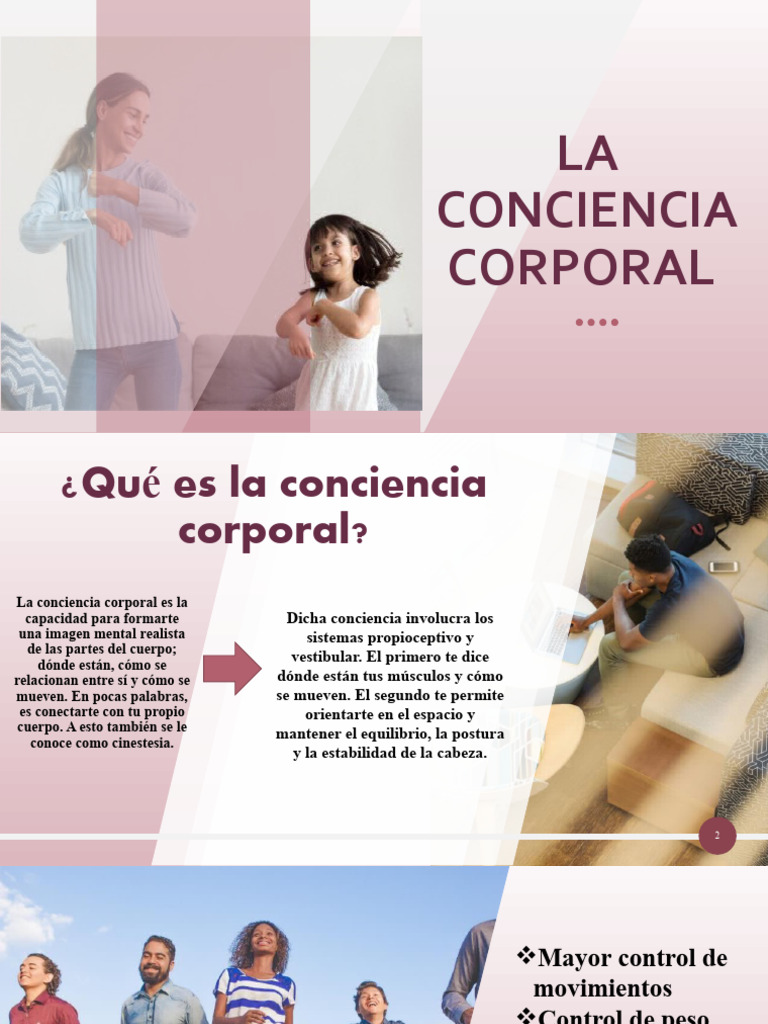 La Conciencia Corporal | PDF | Relaciones personales, crianza y ...