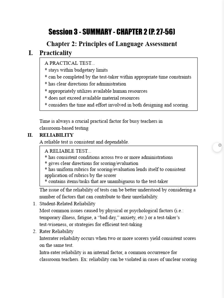 C2-LE THI THANH TU - Classroom-Based Assessment-Assignment | PDF | Validity (Statistics ...