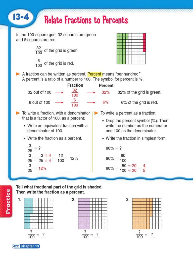 Percentage Grade 5 | PDF | Percentage | Mathematics