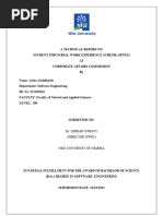 Industrial Attachment LOG BOOK | PDF | Computing