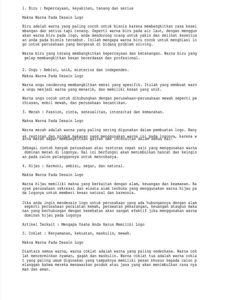 PDF Arti Warna Compress | PDF