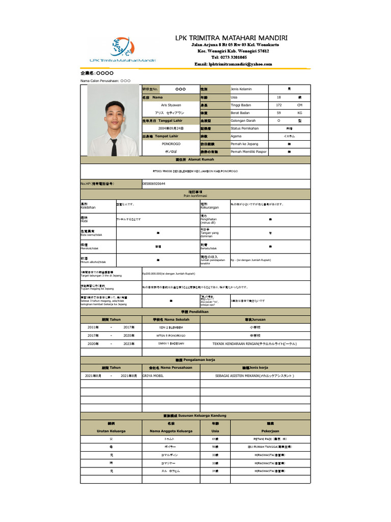 CV TMM DianNovitaSari | PDF