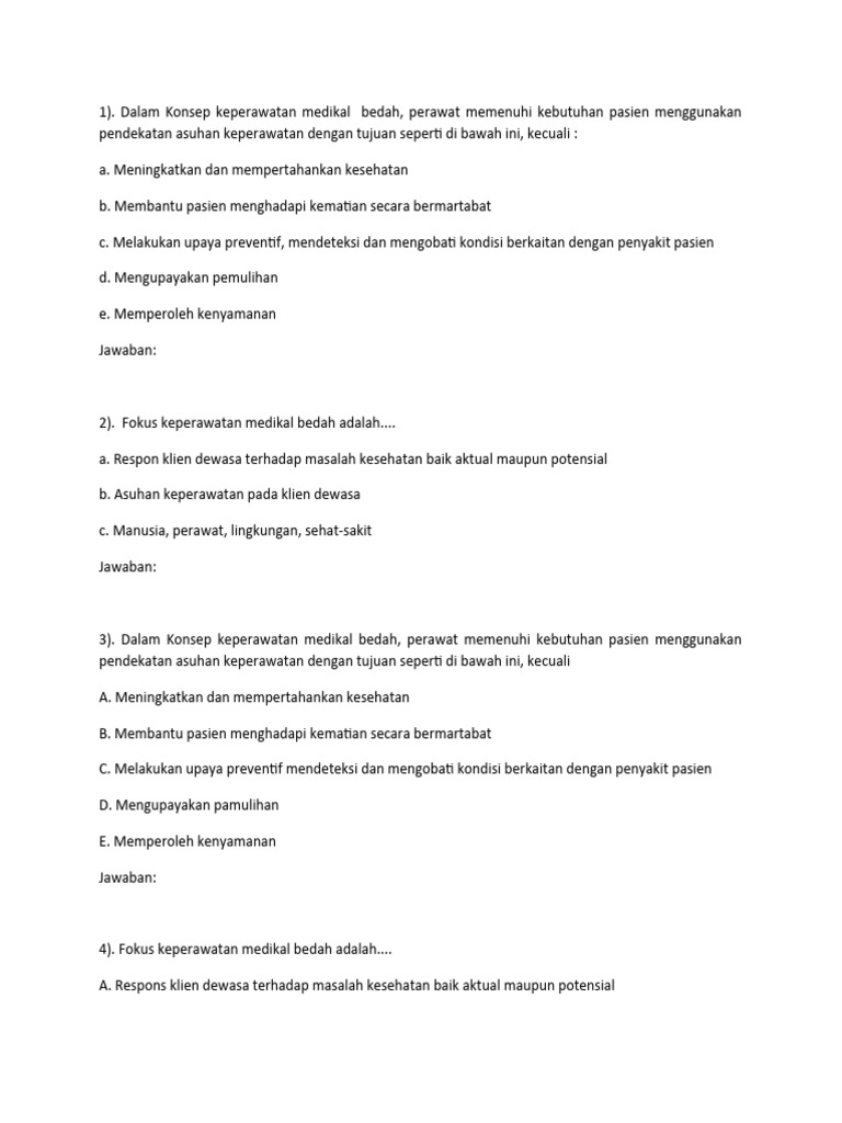 Soal KMB | PDF