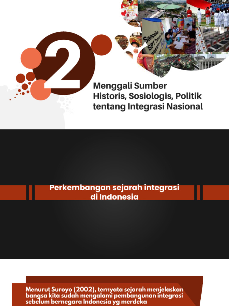 Model Integrasi Nasional Indonesia | PDF | Politik