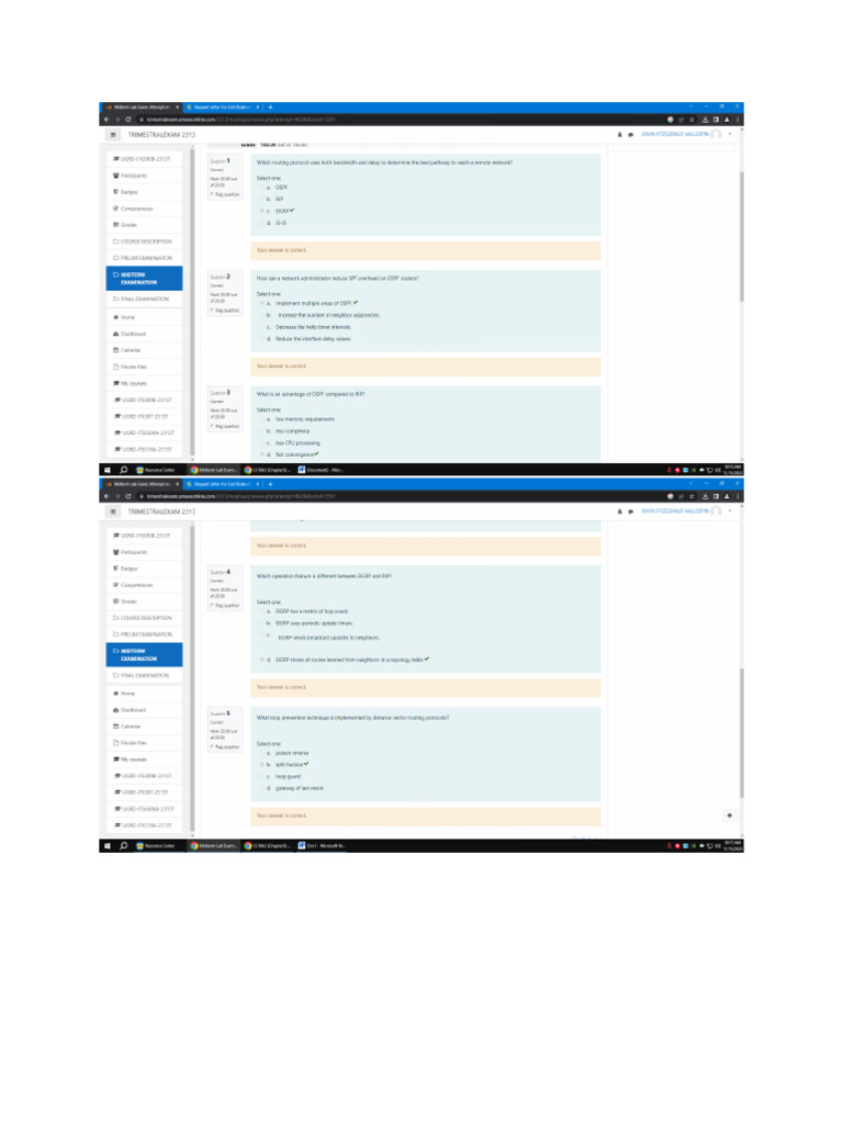 Data Communications And Networking 3 Lab Exam Pdf