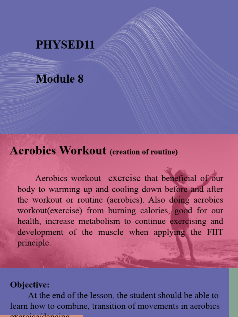 Module 8 | PDF | Arm | Aerobic Exercise