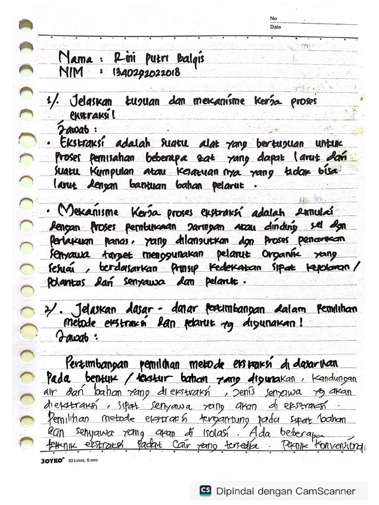 Farmakognosi Lanjutan_ Rini Putri Balqis | PDF