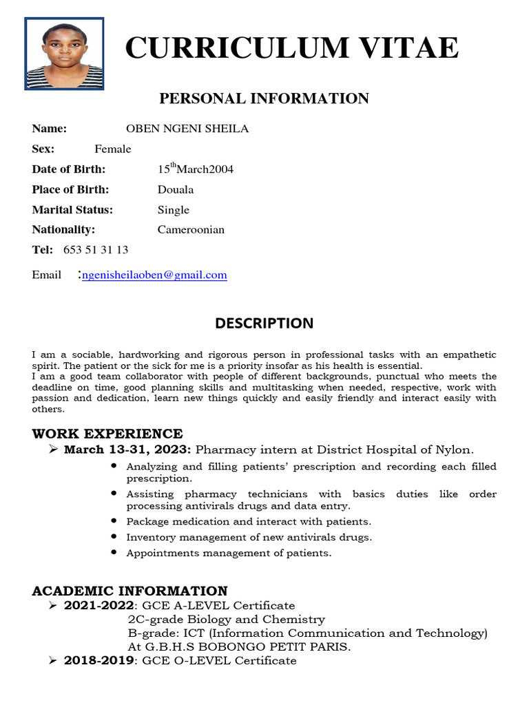 CV Sheila | PDF | Career & Growth | Self-Improvement