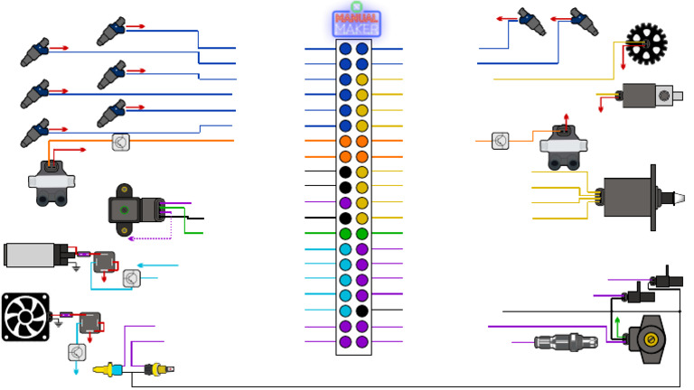 Diagrama Speeduino V1.2.Cdr | PDF | Eletricidade | Equipamento