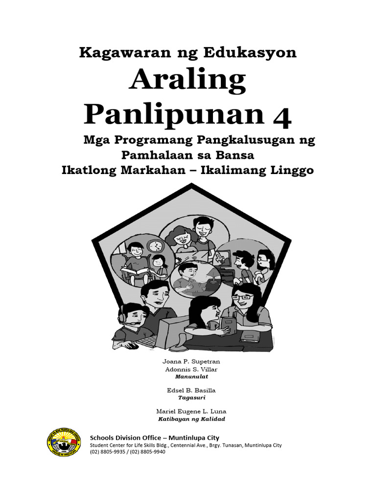 AP4 Q3 W5 para Sa Kalusugan | PDF