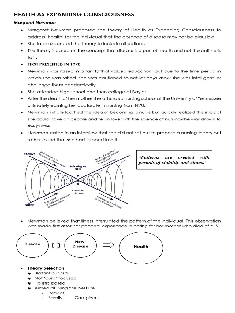 Newman's Health as Expanding Consciousness | PDF | Consciousness | Theory