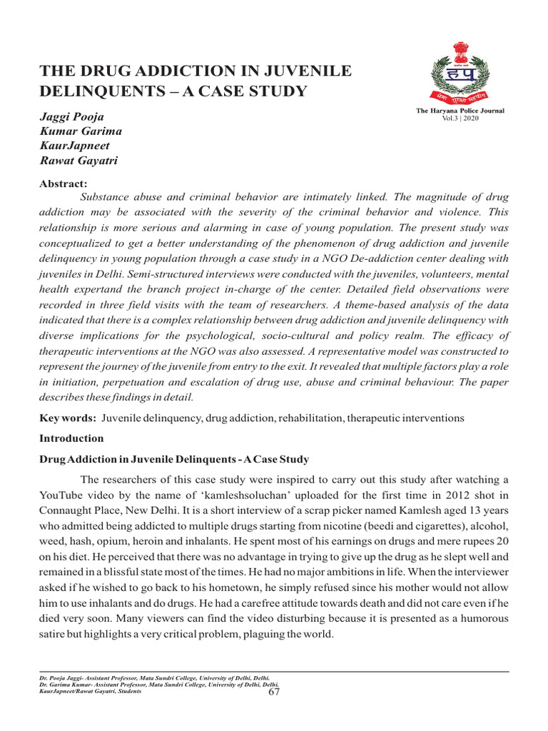 Drug Addiction | Download Free PDF | Substance Abuse | Drug Rehabilitation